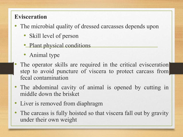 Carcass Dressing.ppt | Lung and Respiratory Health | Diseases and ...