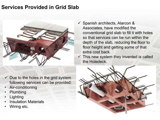 Grid/ Waffle Slabs | PPTX