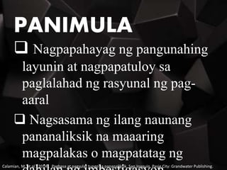 Pananaliksik: Ang Suliranin at ang Kaligiran Nito | PPTX