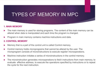 Microprogrammed Control Unit | PPTX | Programming Languages | Computing