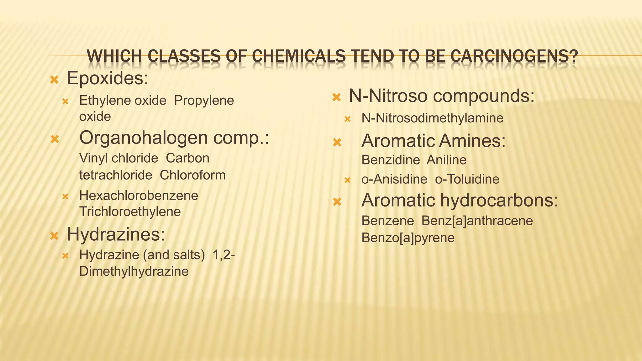 Carcinogen | PPTX