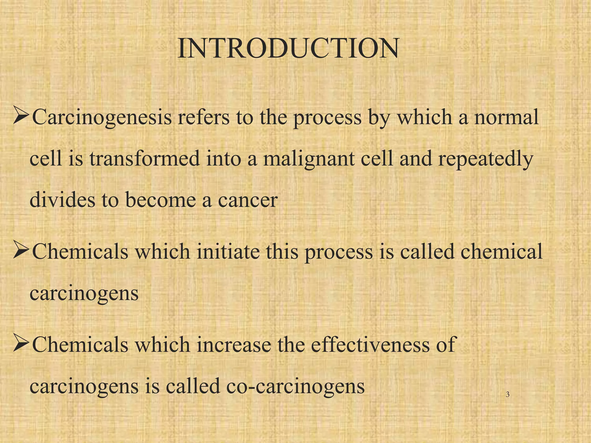Carcinogenesis | PPTX