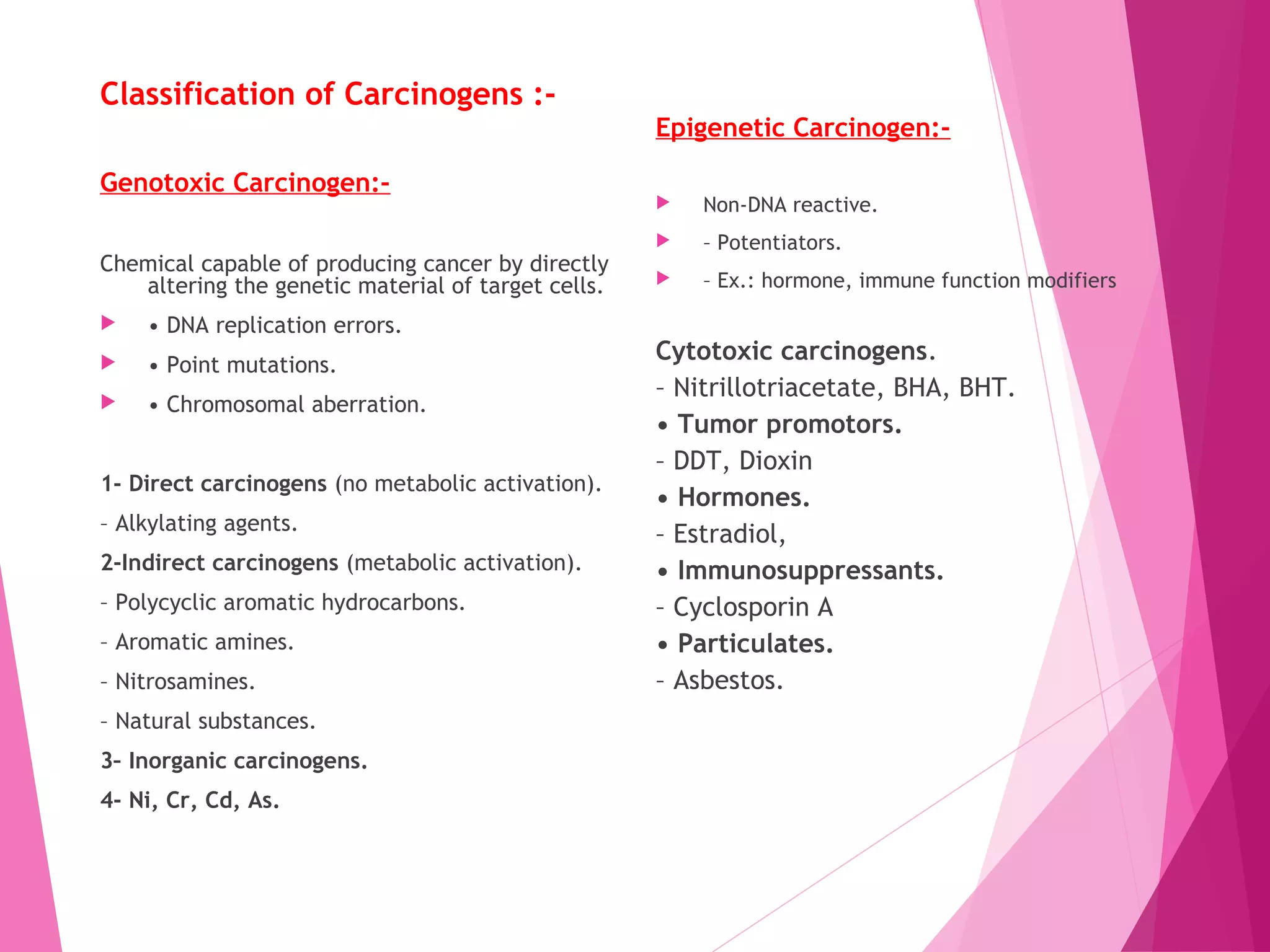Carcinogenesis | PPT