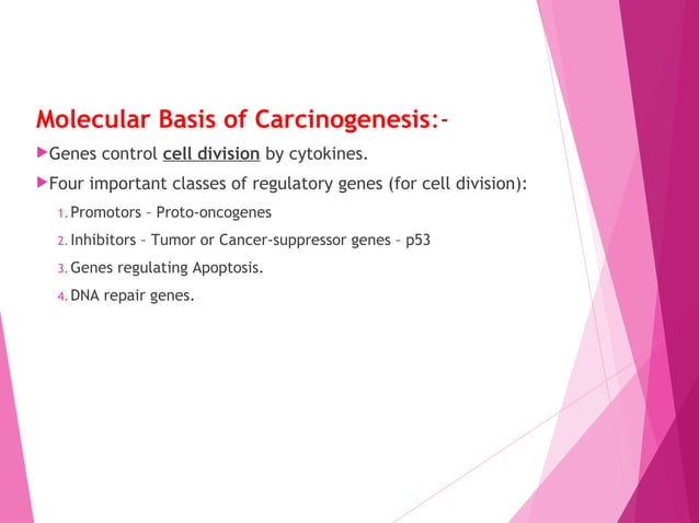 Carcinogenesis | PPT | Genetics | Science