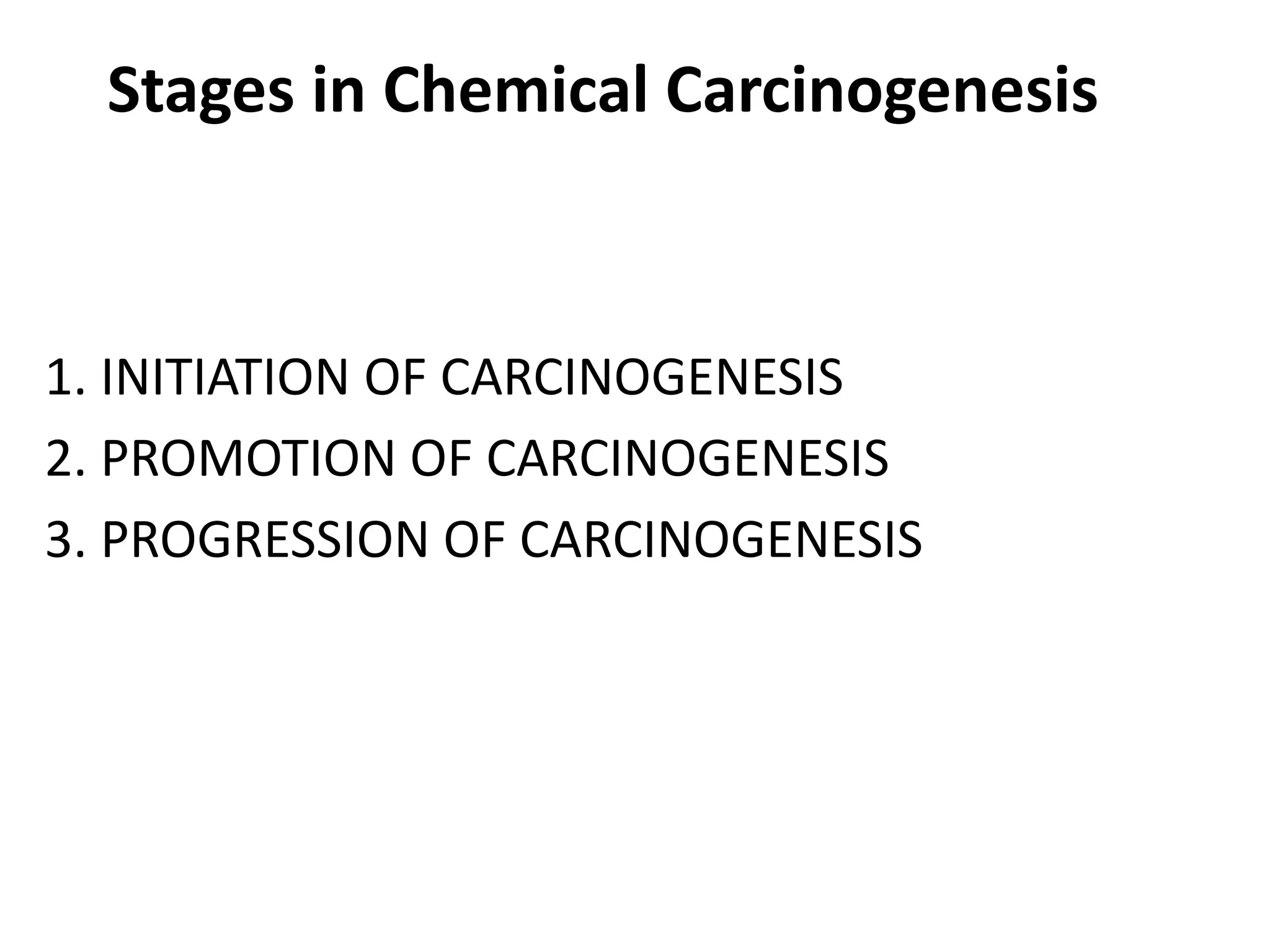 Carcinogenesis | PPTX