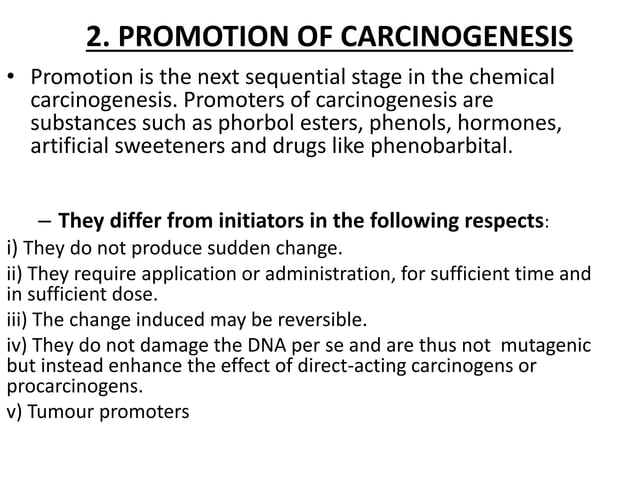 Carcinogenesis | PPTX | Cancer | Diseases and Conditions