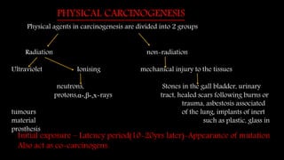 Carcinogenesis | PPTX