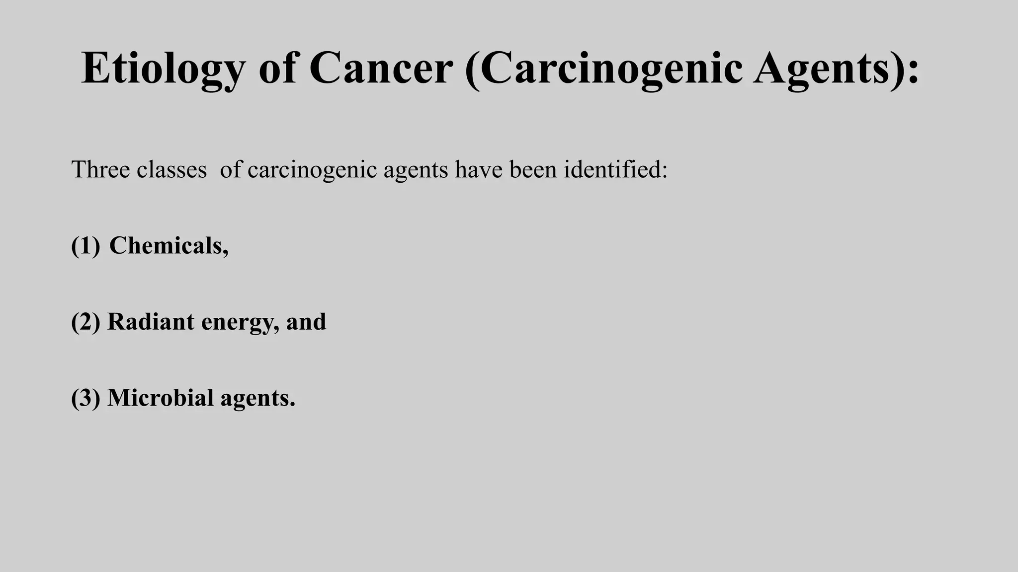 Carcinogenic agents and their cellular interaction | PPTX