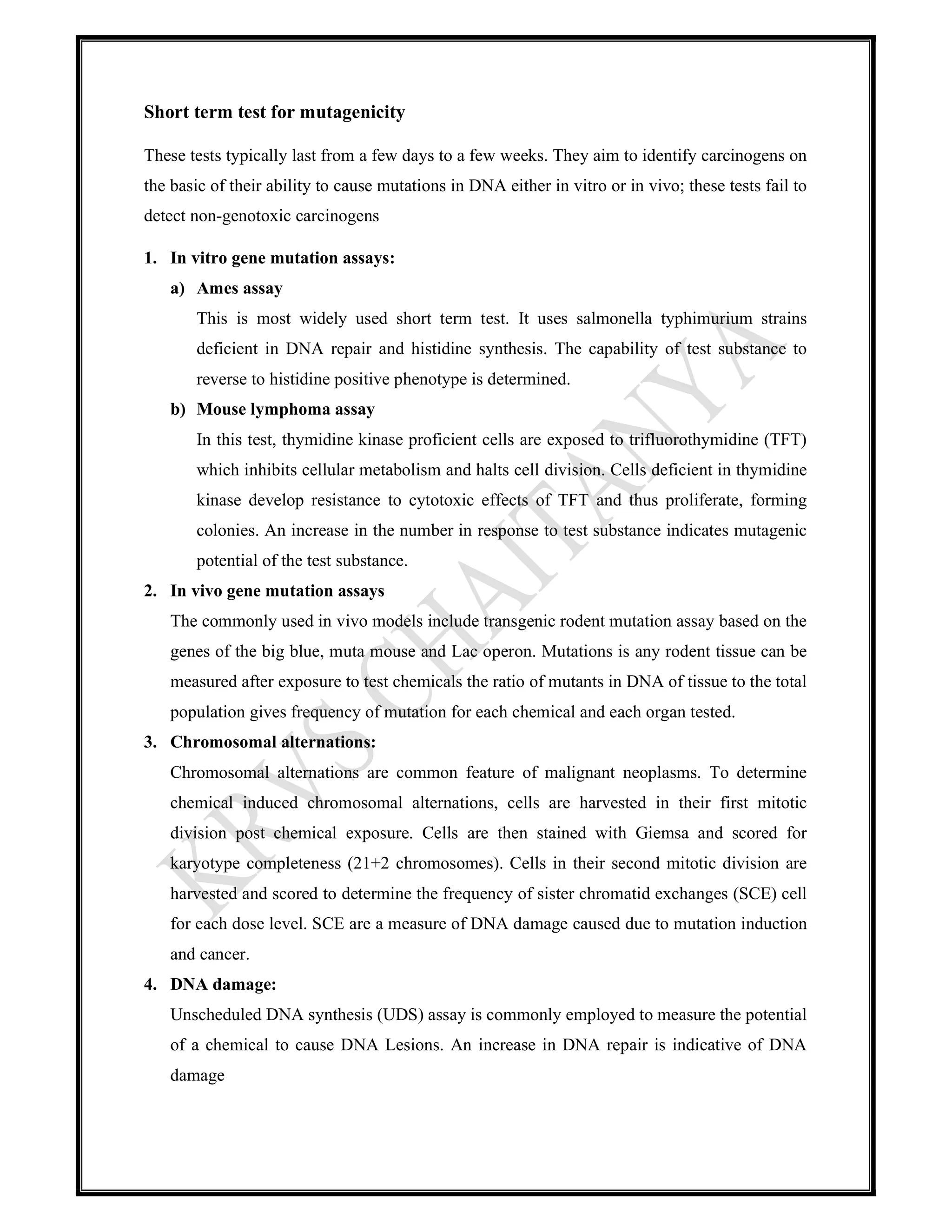 CARCINOGENICITY | PDF