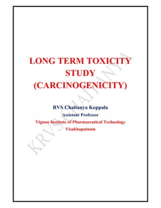 CARCINOGENICITY | PDF