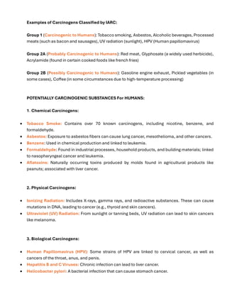 Carcinogen, Carcinogenicity,Mutagen, Mutagenecity, Potentially ...