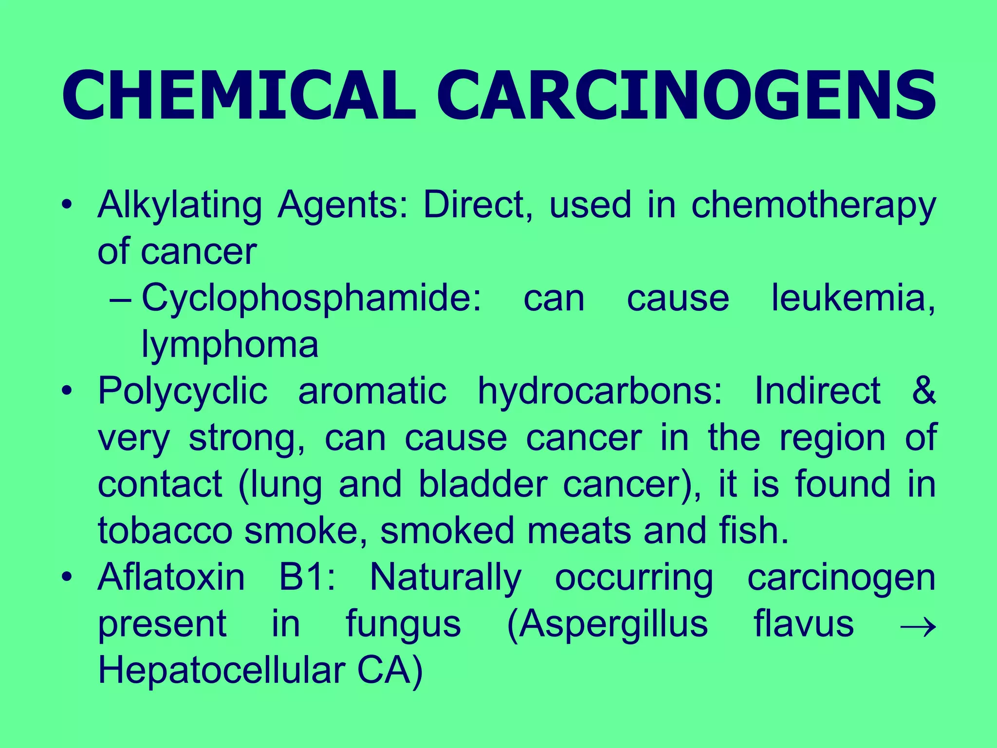 Carcinogens | PPT