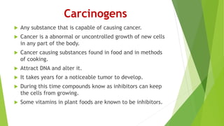 carcinogens in food ,role of regular exercise and yoga in prevention of ...