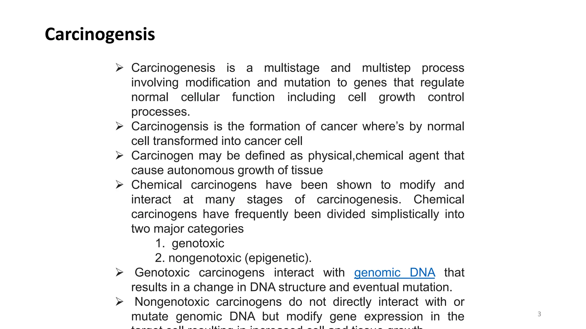 CARCINOGENESIS TRANSPLACENTAL CARCINOGENESIS | PPTX