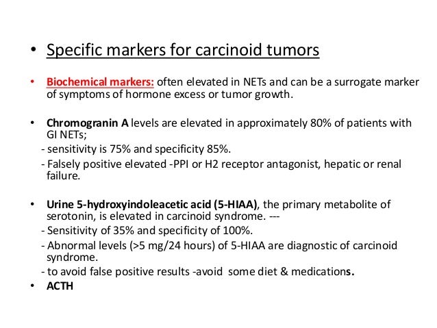 Carcinoid tumors