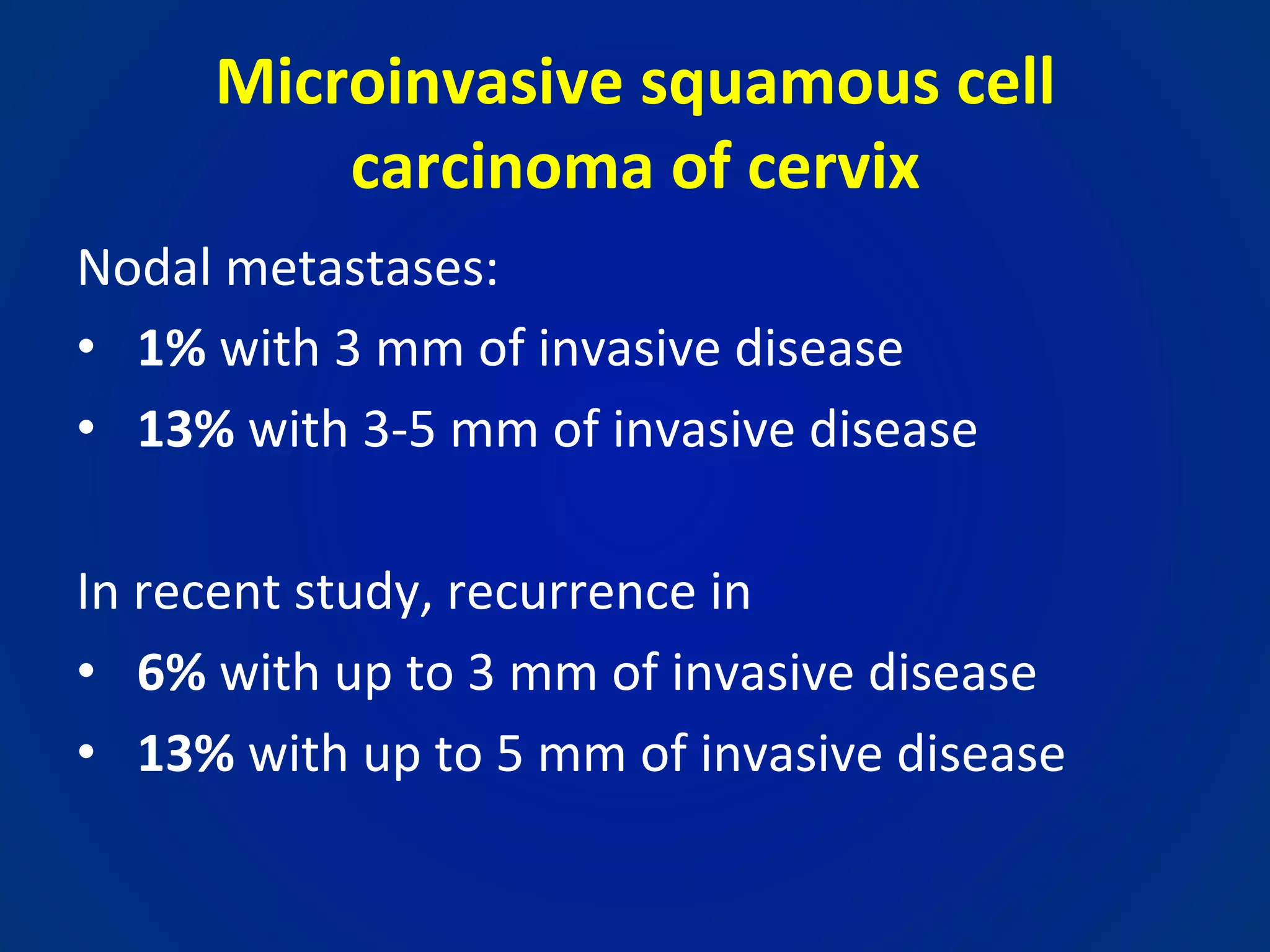 Carcinoma of cervix pathology | PDF
