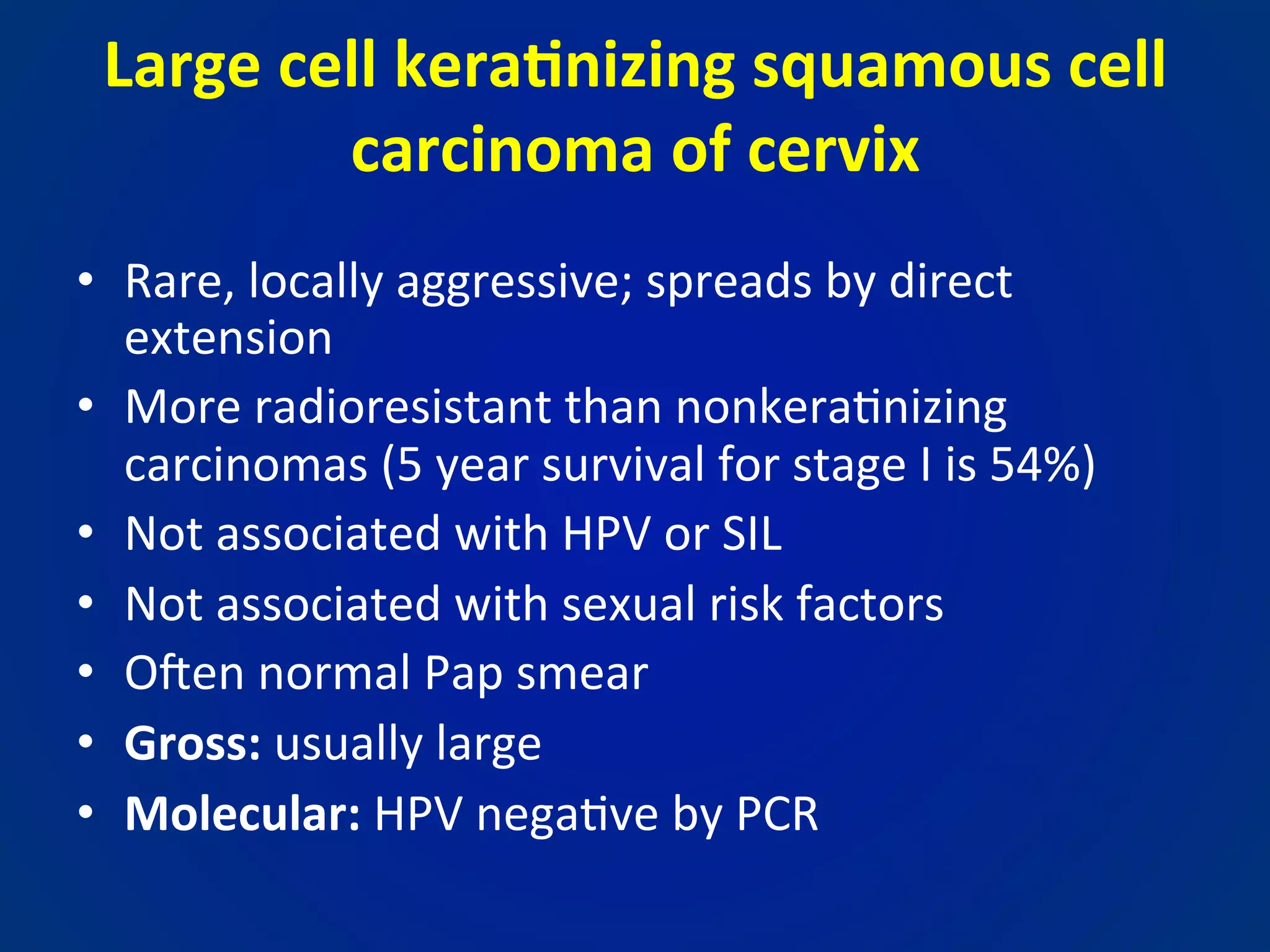 Carcinoma of cervix pathology | PDF