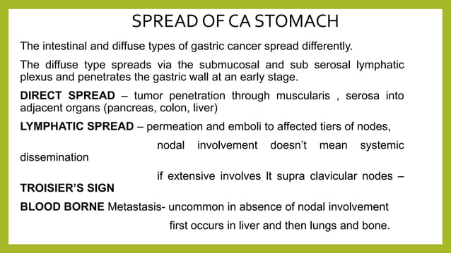 CARCINOMA STOMACH Etiology, clinical features.pptx