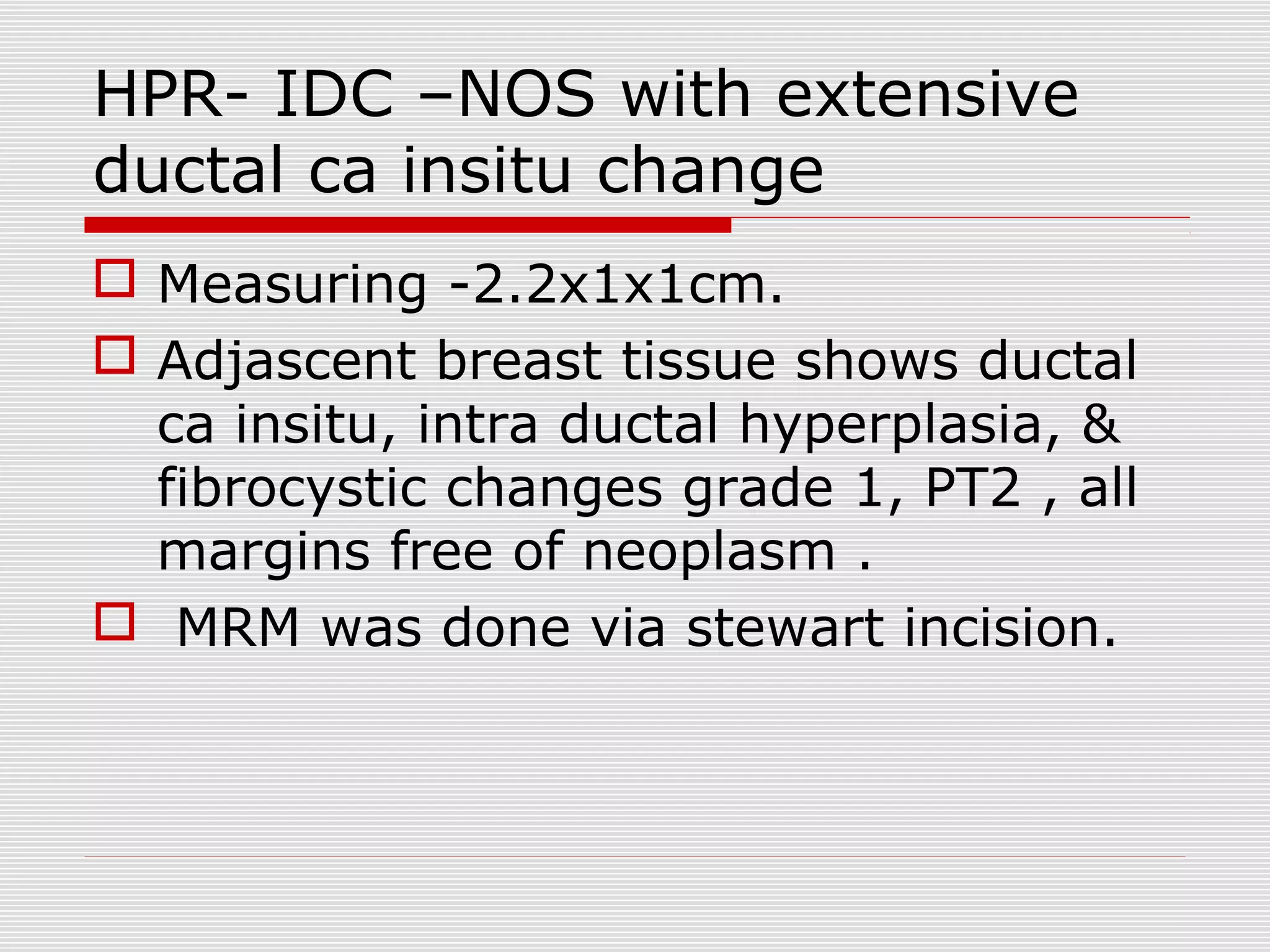 Carcinoma breast dr mnr | PPT