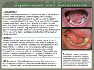 Labial Mucosa Cancer