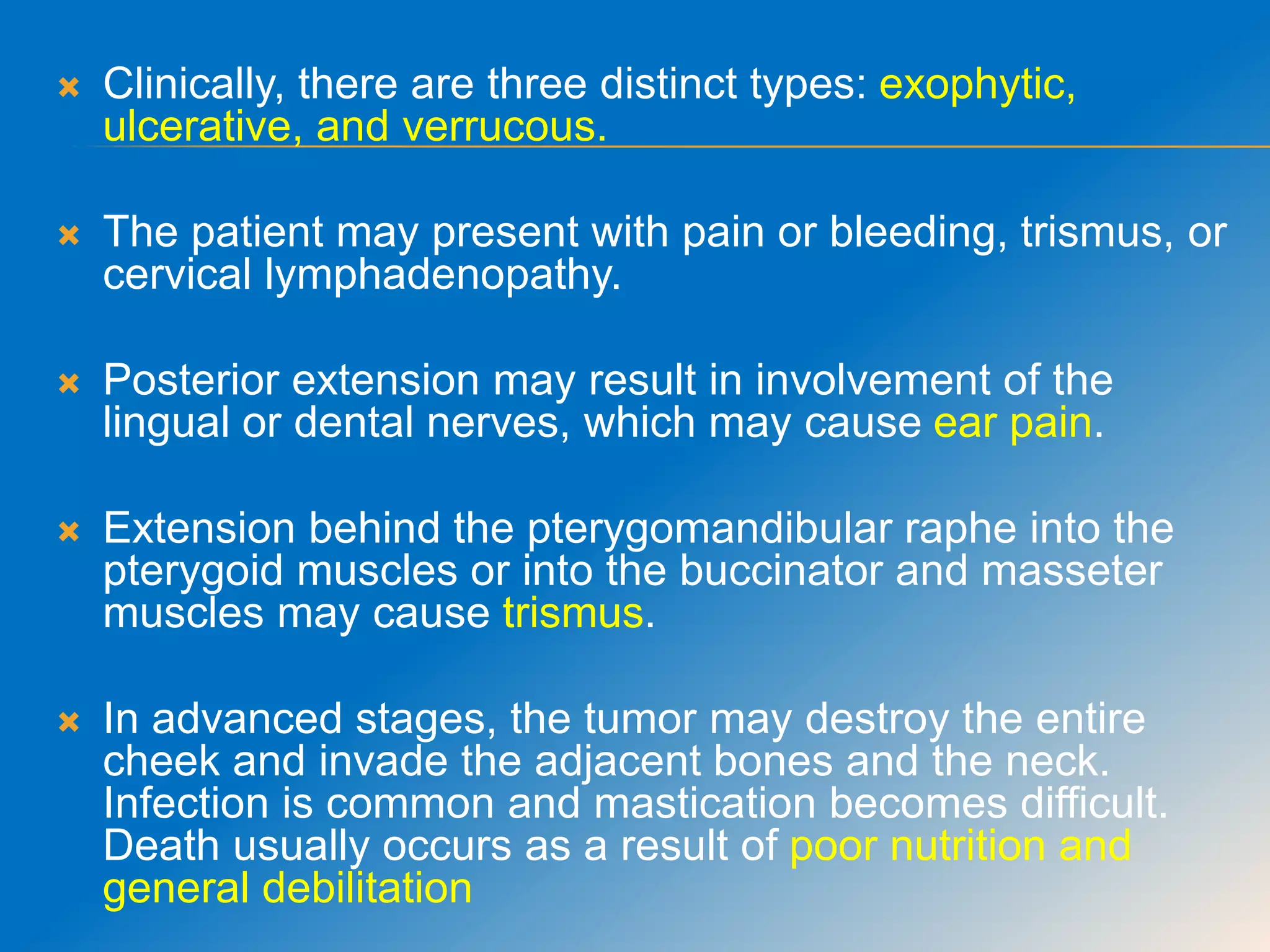 Carcinoma Buccal Mucosa Ppt