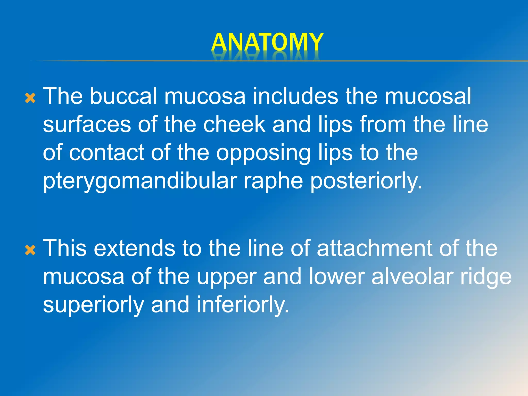 Carcinoma buccal mucosa | PPTX