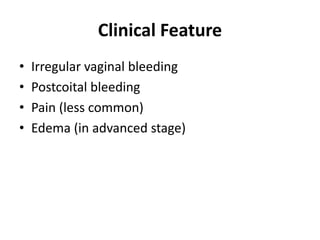Carcinoma cervix by Dr roman | PPTX