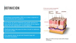 CARCINOMA ESCAMOCELULAR GENERALIDADES .pptx