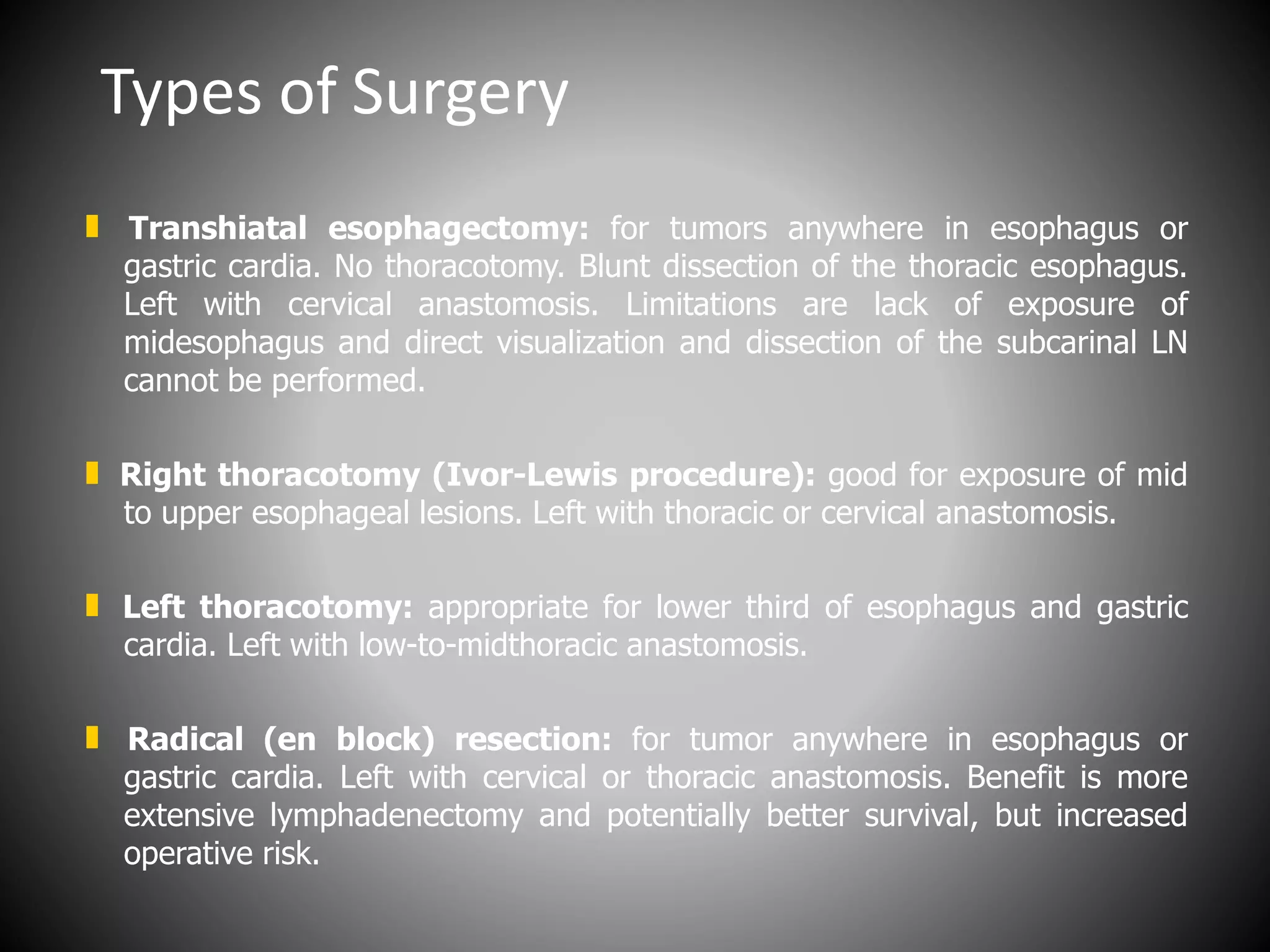 Carcinoma esophagus | PPTX