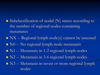 Carcinoma esophagus staging | PPT