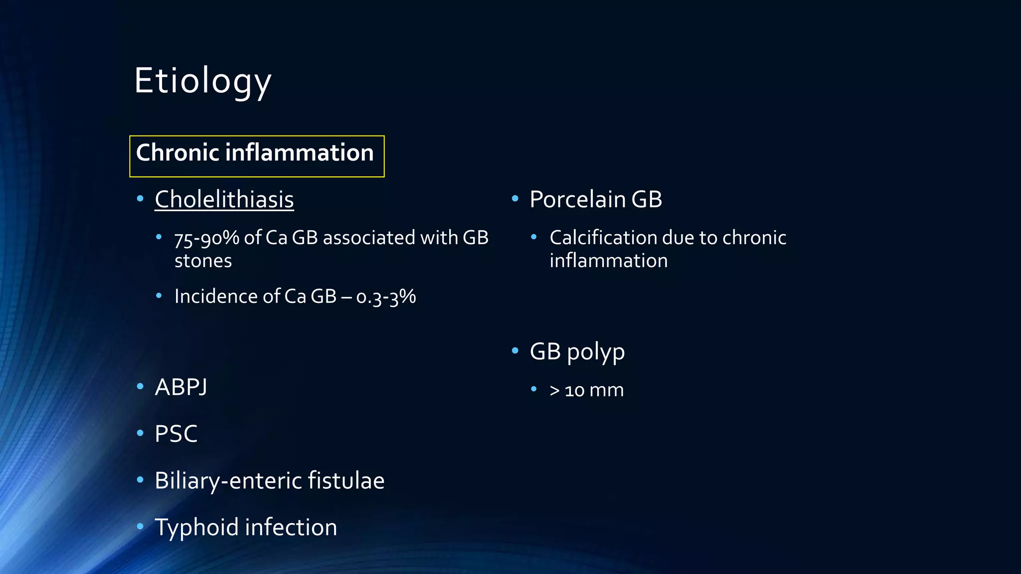 Carcinoma gallbladder | PPTX