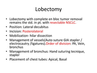 Carcinoma lung | PPTX