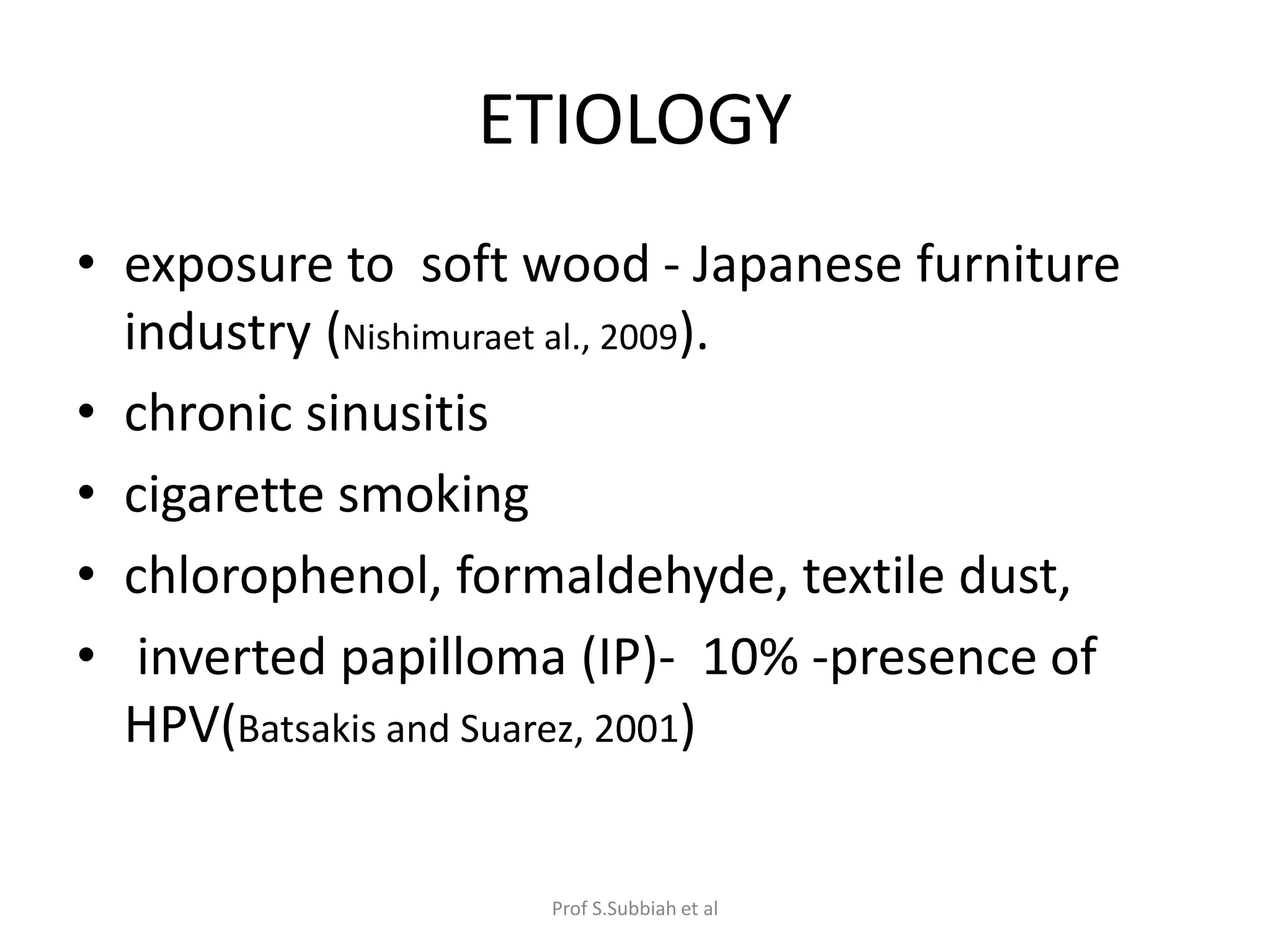 Carcinoma Maxillary sinus | PPTX