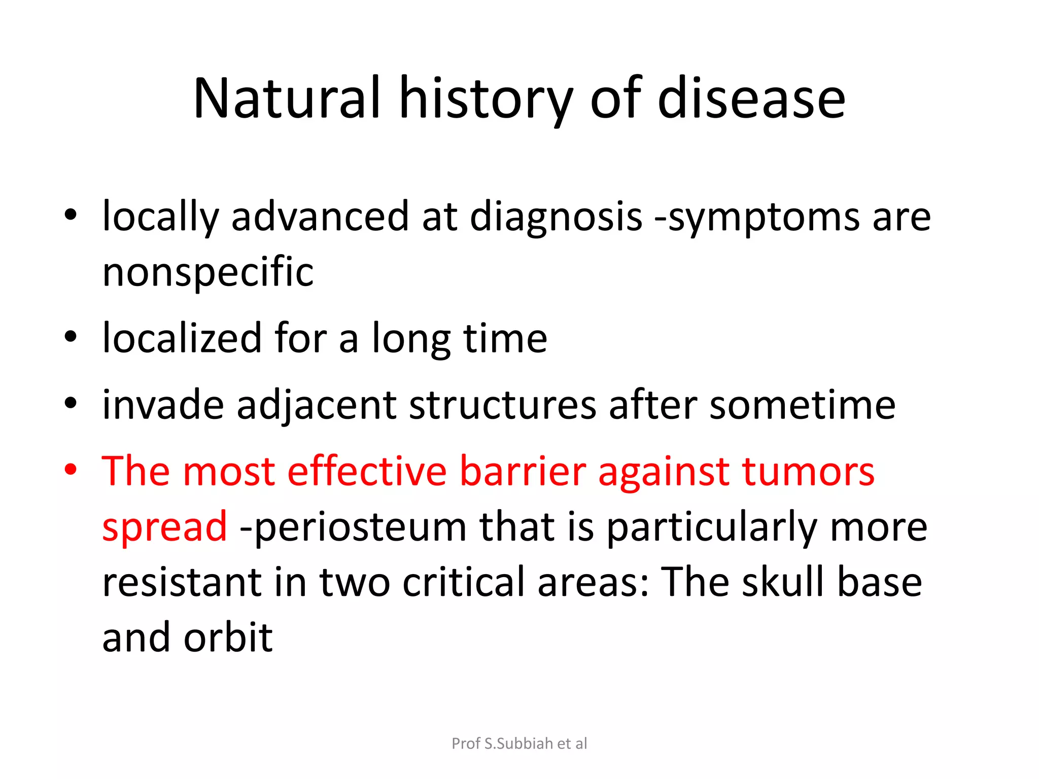 Carcinoma Maxillary sinus | PPTX