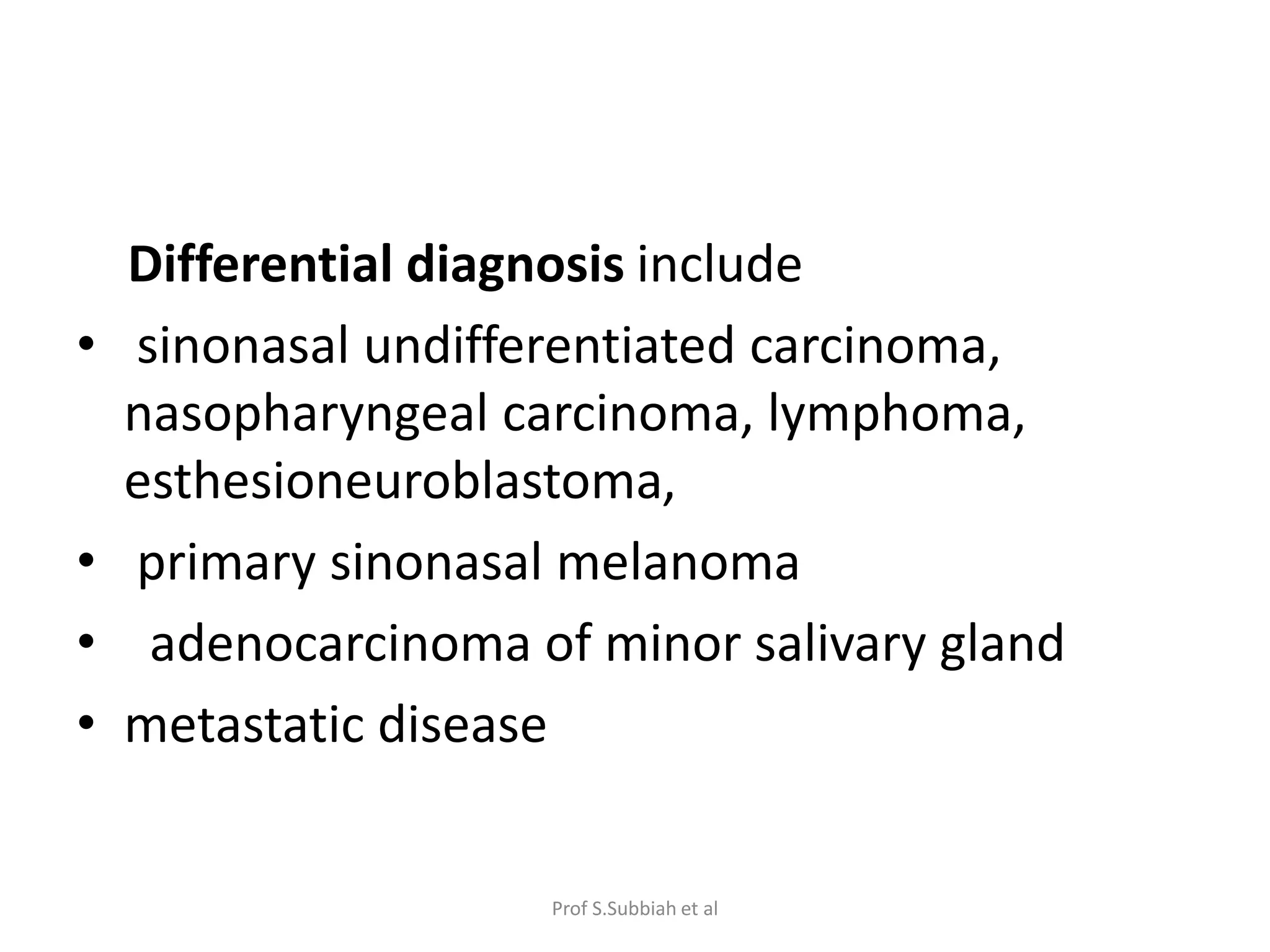 Carcinoma Maxillary sinus | PPTX