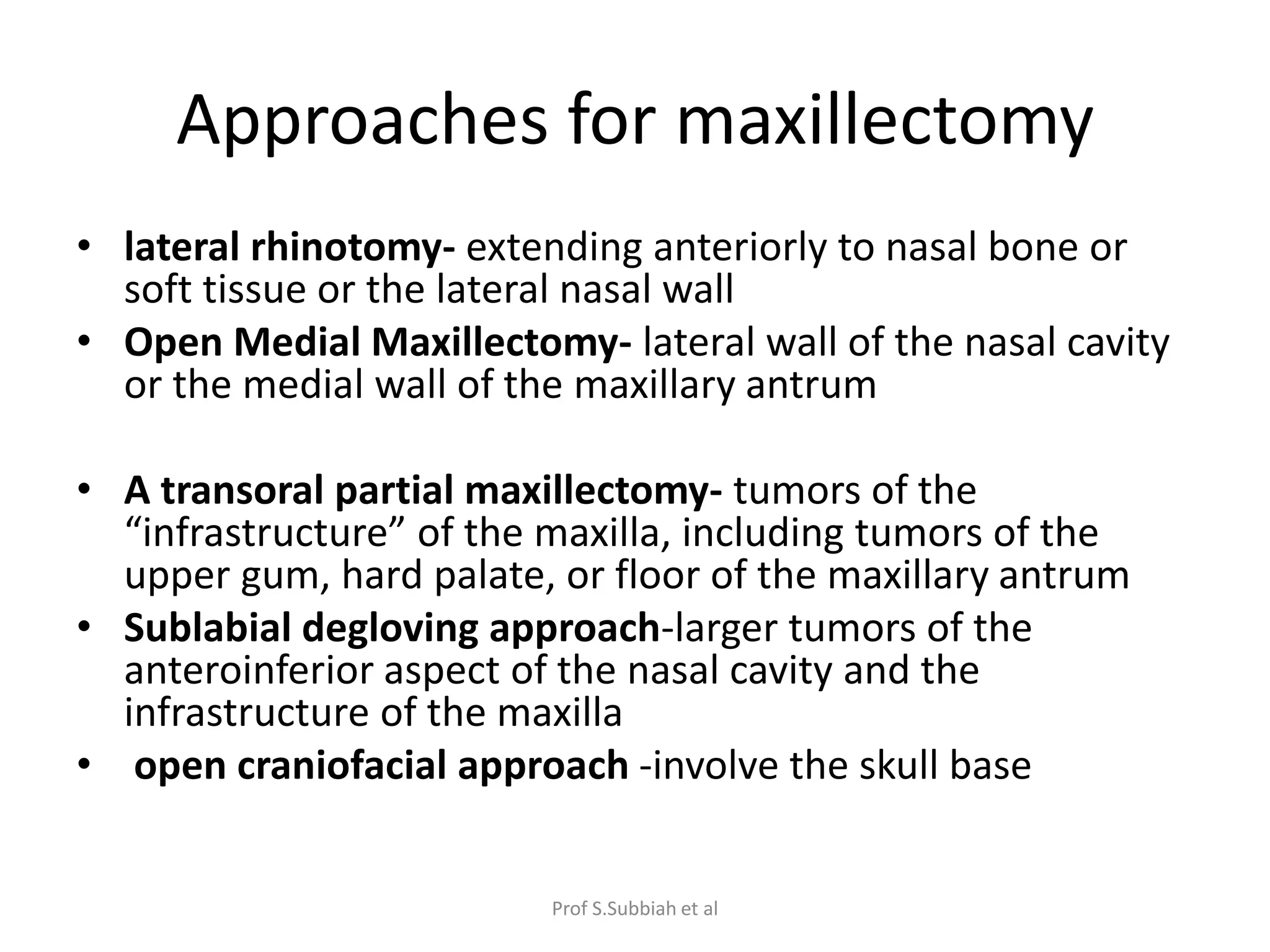 Carcinoma Maxillary sinus | PPTX