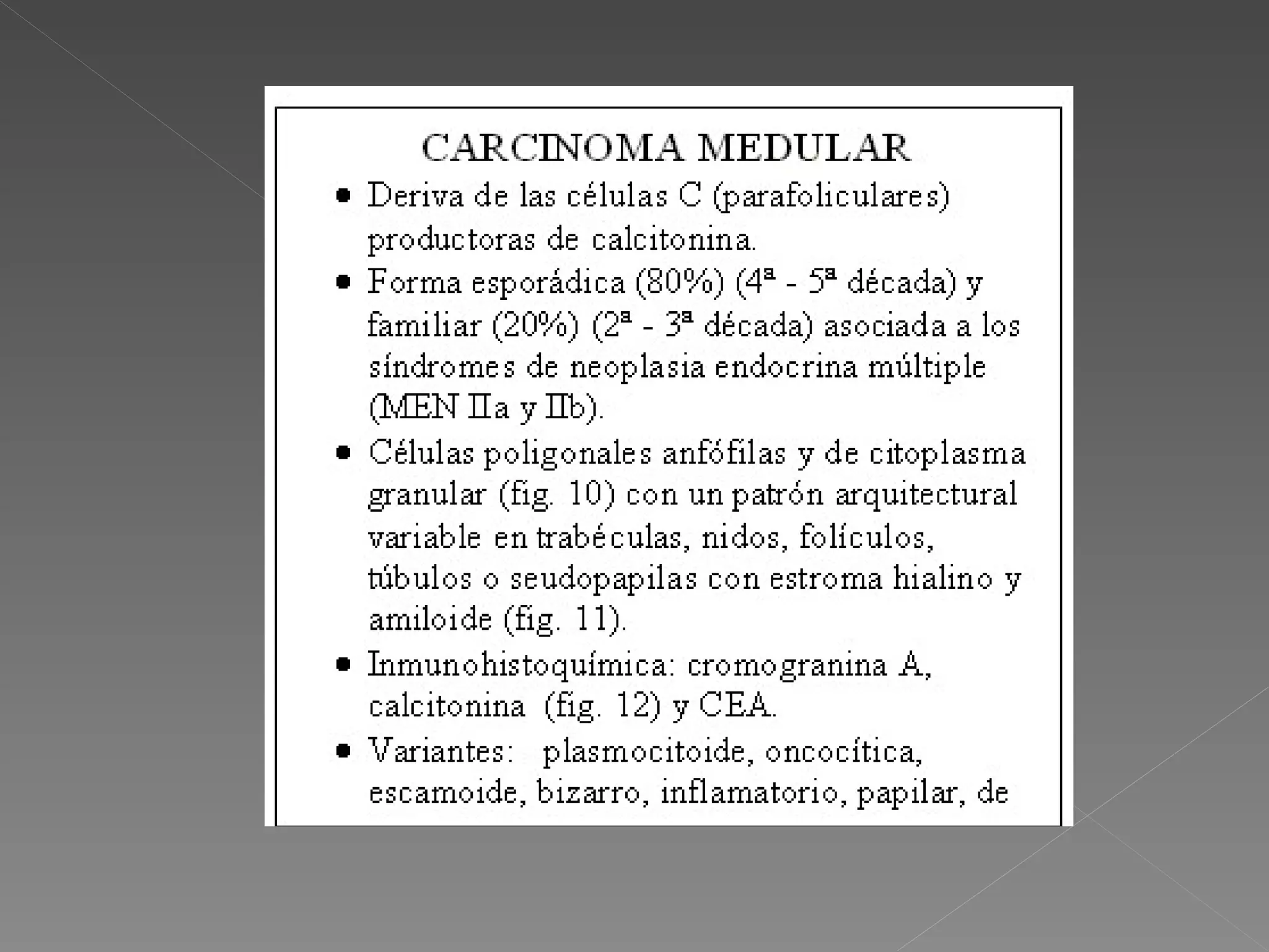 Carcinoma medular de tiroides sully rodriguez castro | PPT | Thyroid ...