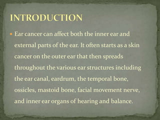 carcinoma of Ear.pptx