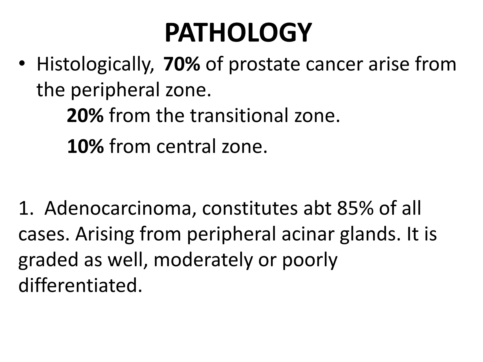 Carcinoma of the prostate gland | PPTX