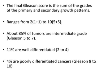 Carcinoma of the prostate gland | PPTX