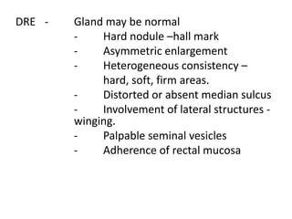 Carcinoma of the prostate gland | PPTX