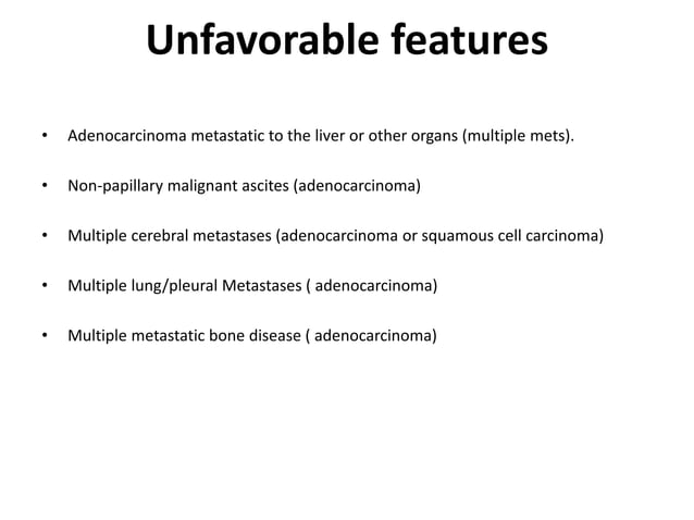 Carcinoma of unknown primary | PPT | Cancer | Diseases and Conditions
