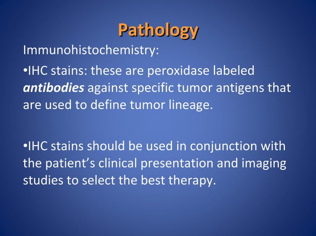 Carcinoma of unknown primary | PPT