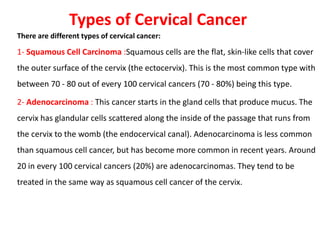Carcinoma of uterine & cervix | PPT