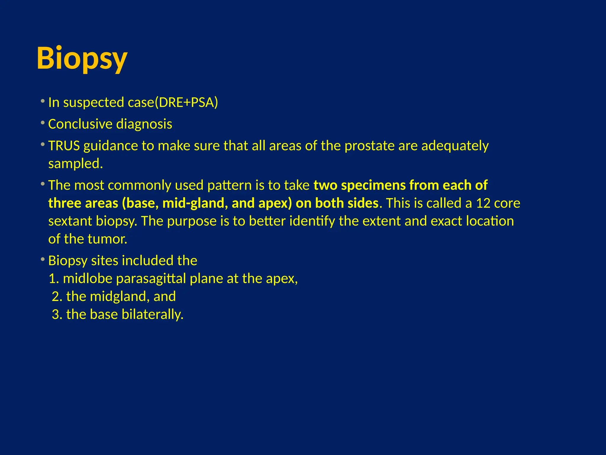 Carcinoma Prostate - Epidemilogy, Clinical Featires, Investigation And ...
