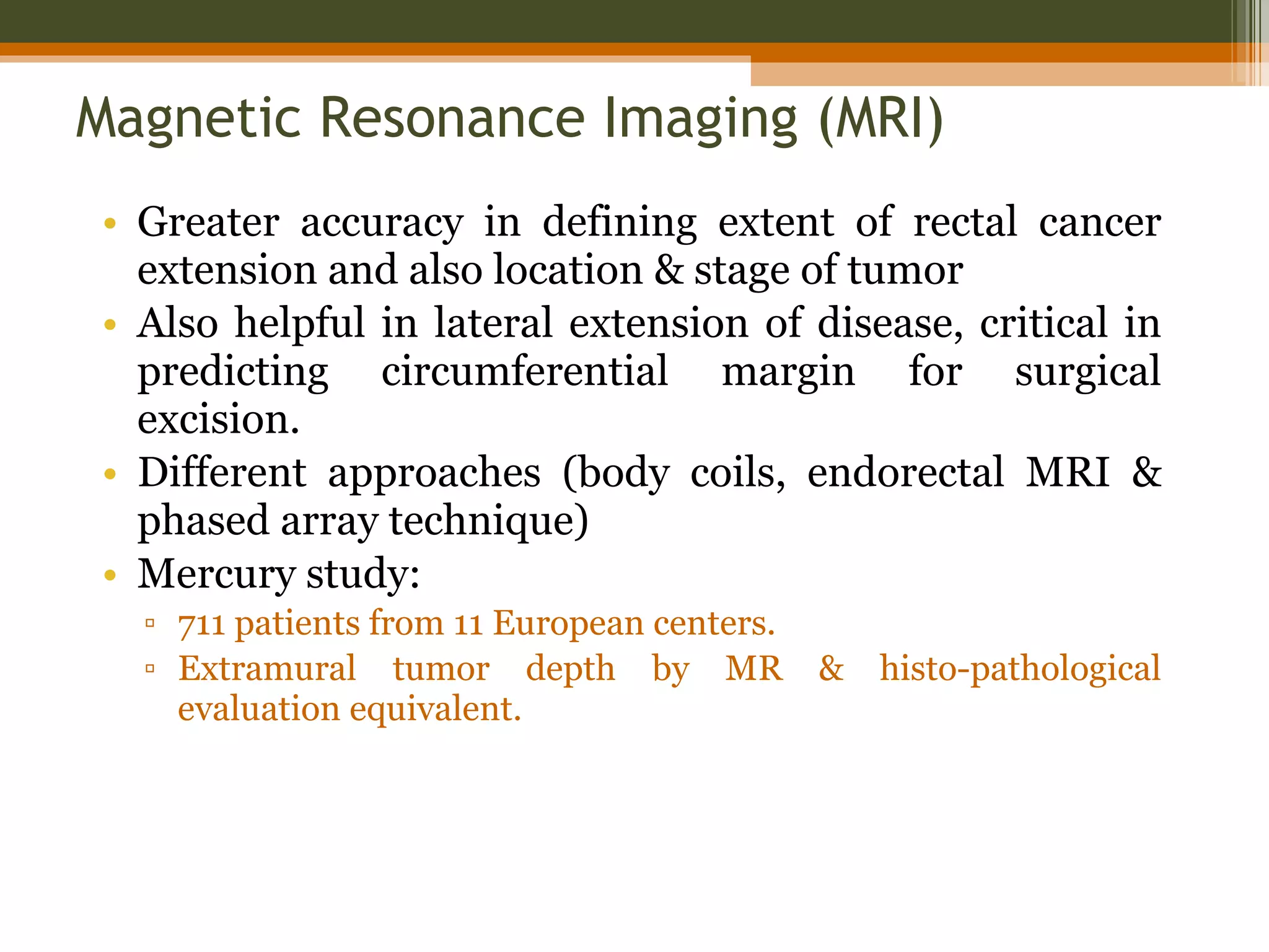 Carcinoma rectum (Rectal Cancer) | PPT