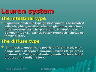 Carcinoma stomach sb-rubel | PPT