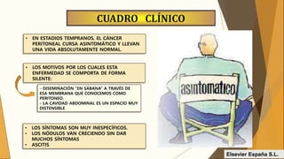 Carcinomatosis peritoneal | PPTX