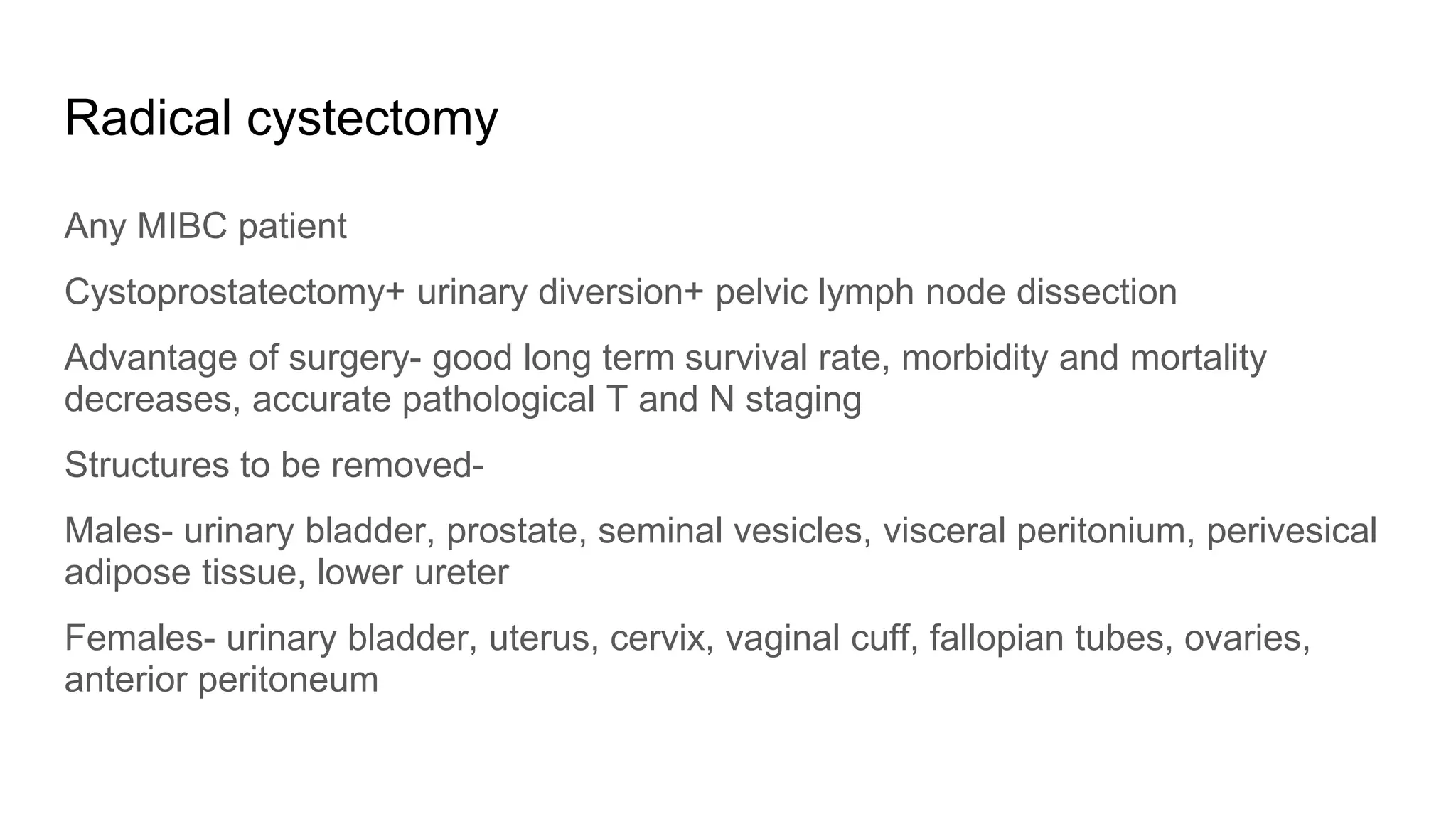 Carcinoma urinary bladder | PPTX