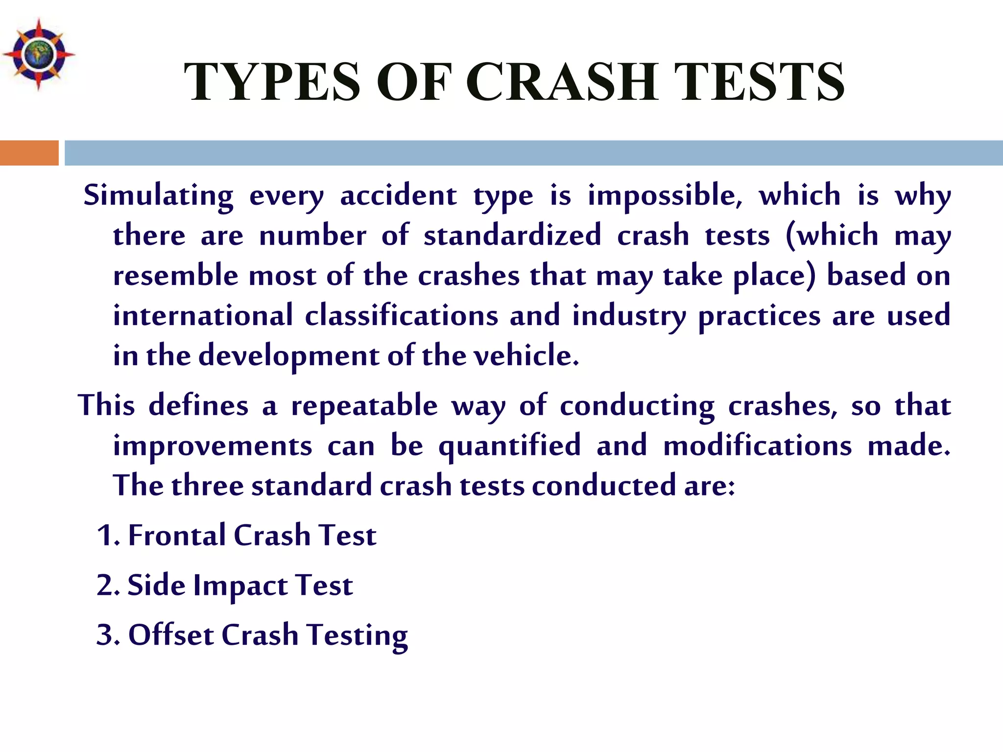 Car crash testing | PPTX
